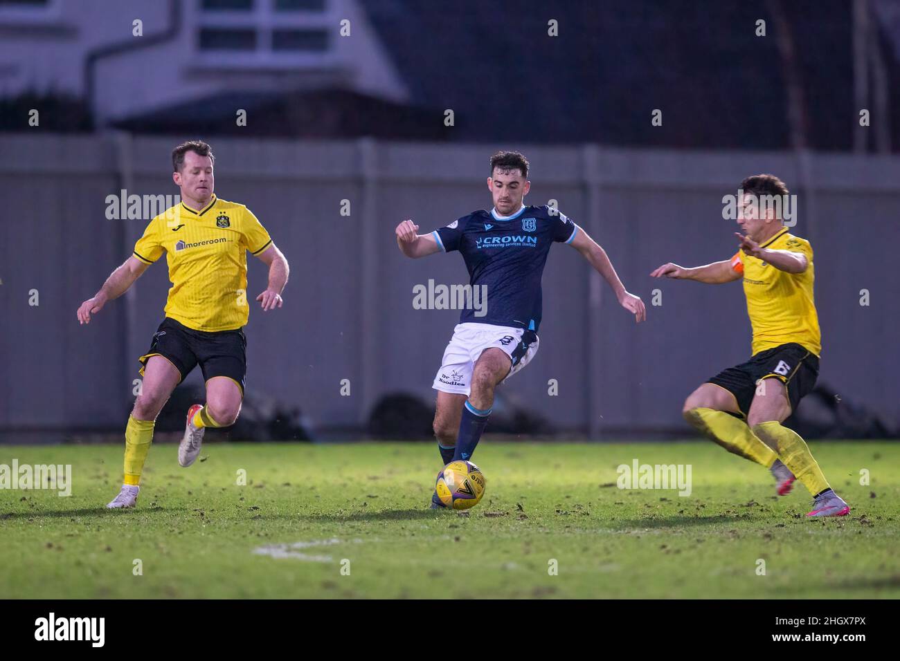 22nd January 2022: C&G Systems Stadium, Dumbarton, Scotland; Scottish ...