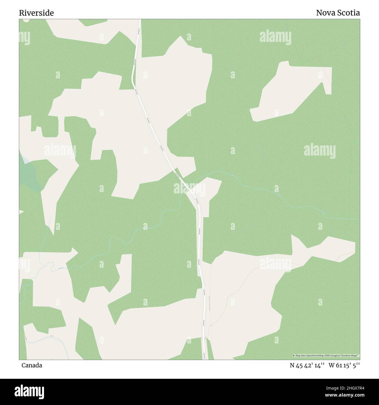 Map of riverside hi-res stock photography and images - Alamy