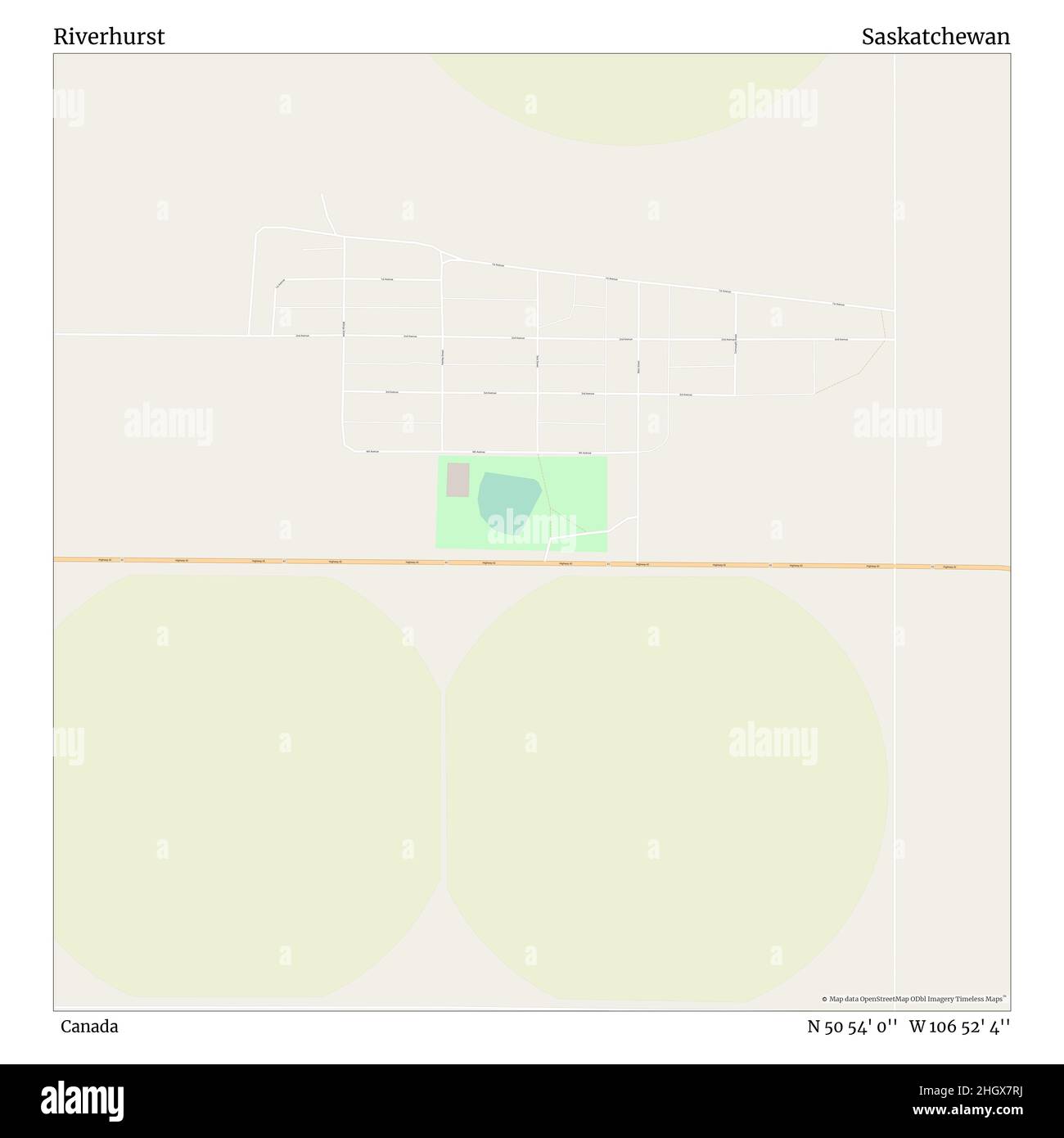 Map of riverhurst hi-res stock photography and images - Alamy