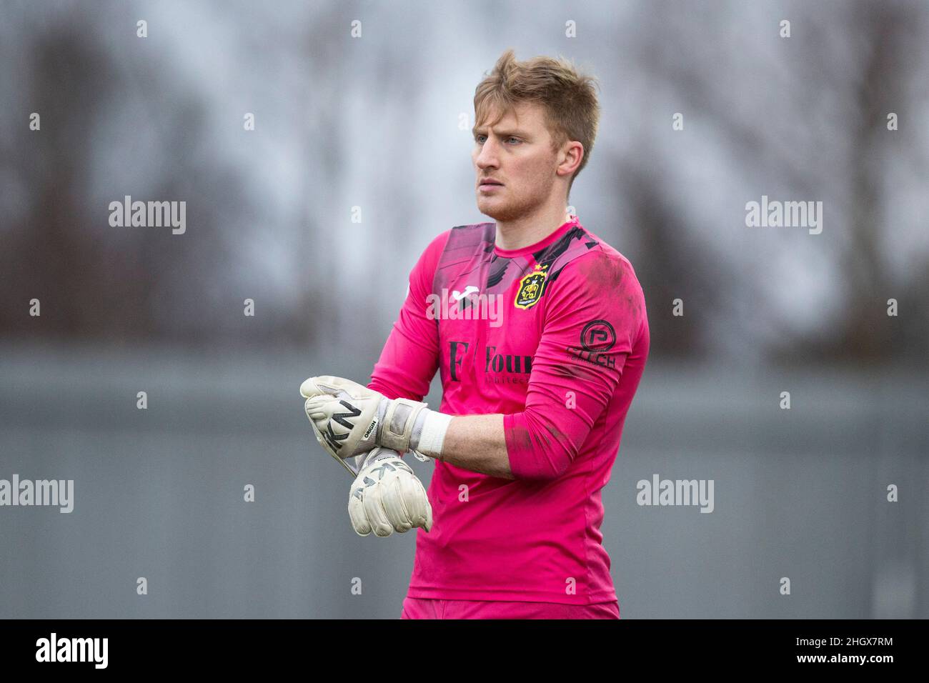 22nd January 2022: C&G Systems Stadium, Dumbarton, Scotland; Scottish ...