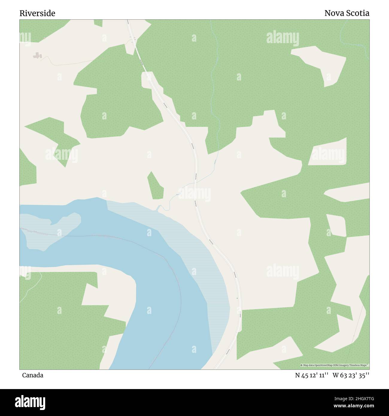 Map of riverside hi-res stock photography and images - Alamy