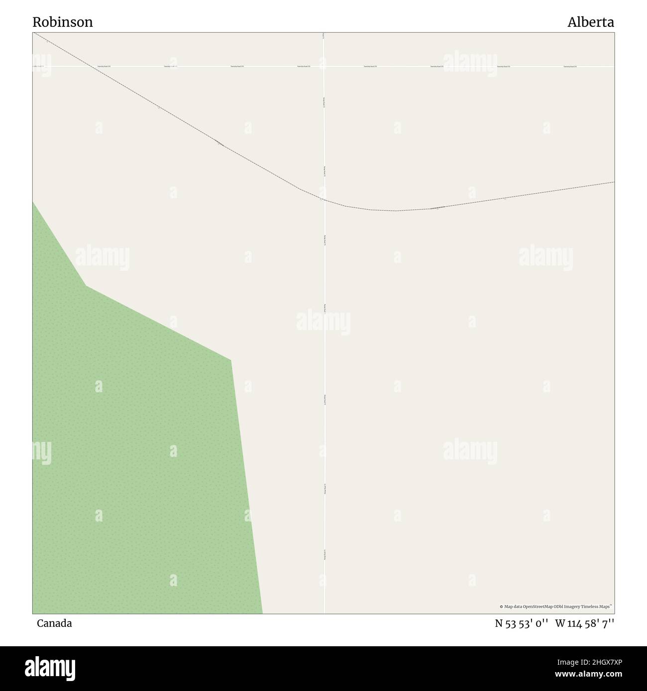 Map of robinson hi-res stock photography and images - Alamy