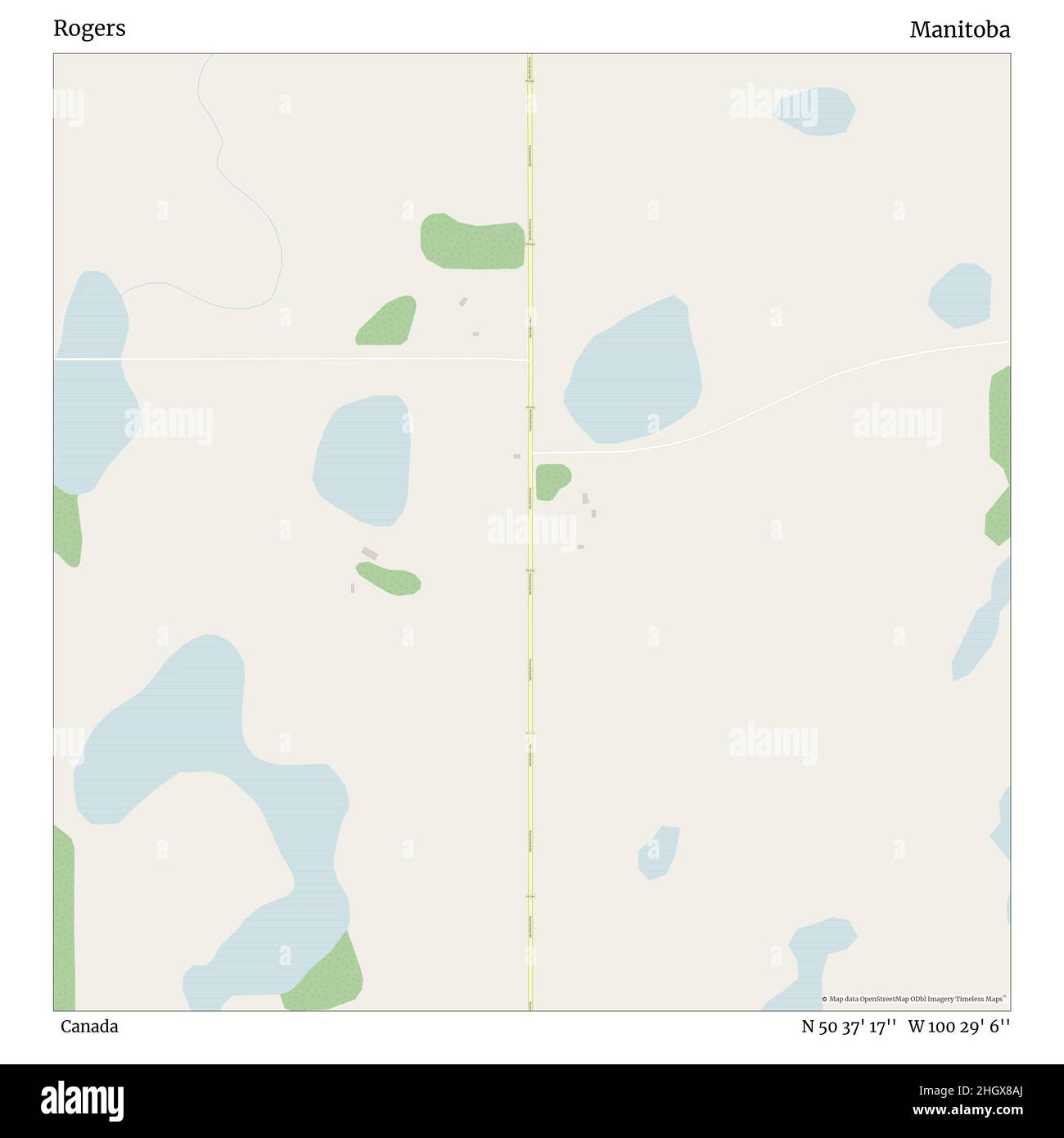 Map of rogers hi-res stock photography and images - Alamy