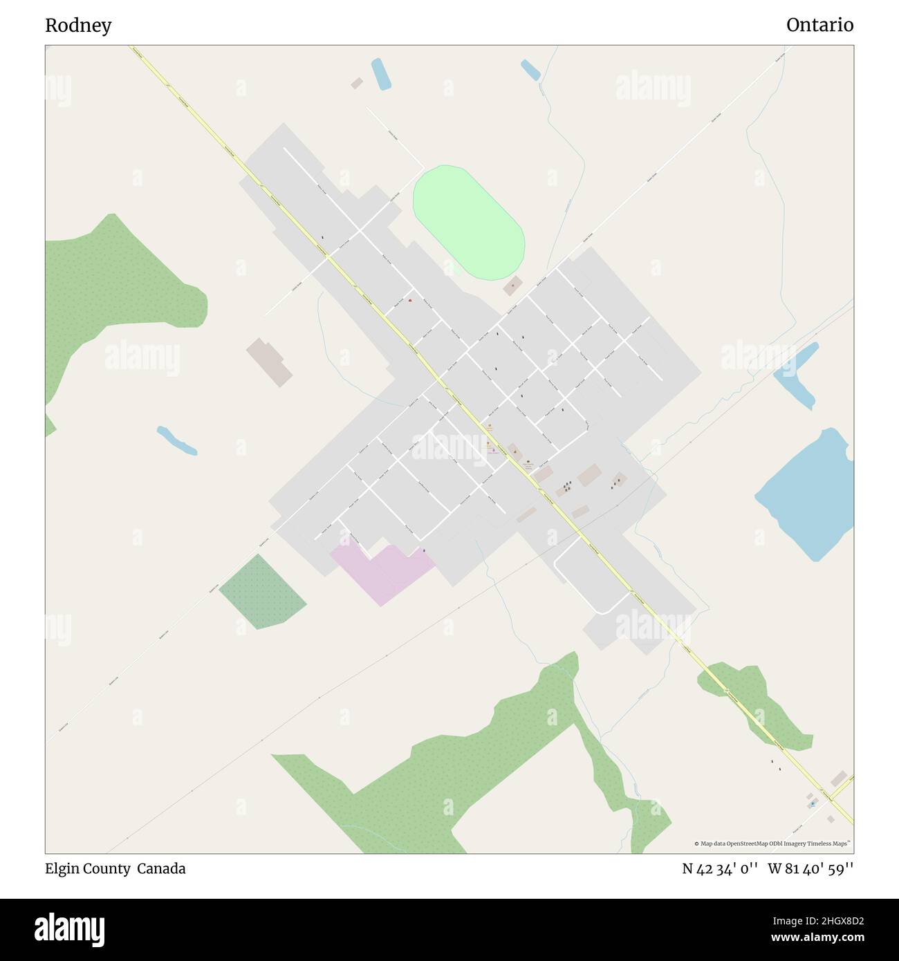 Map of rodney High Resolution Stock Photography and Images - Alamy