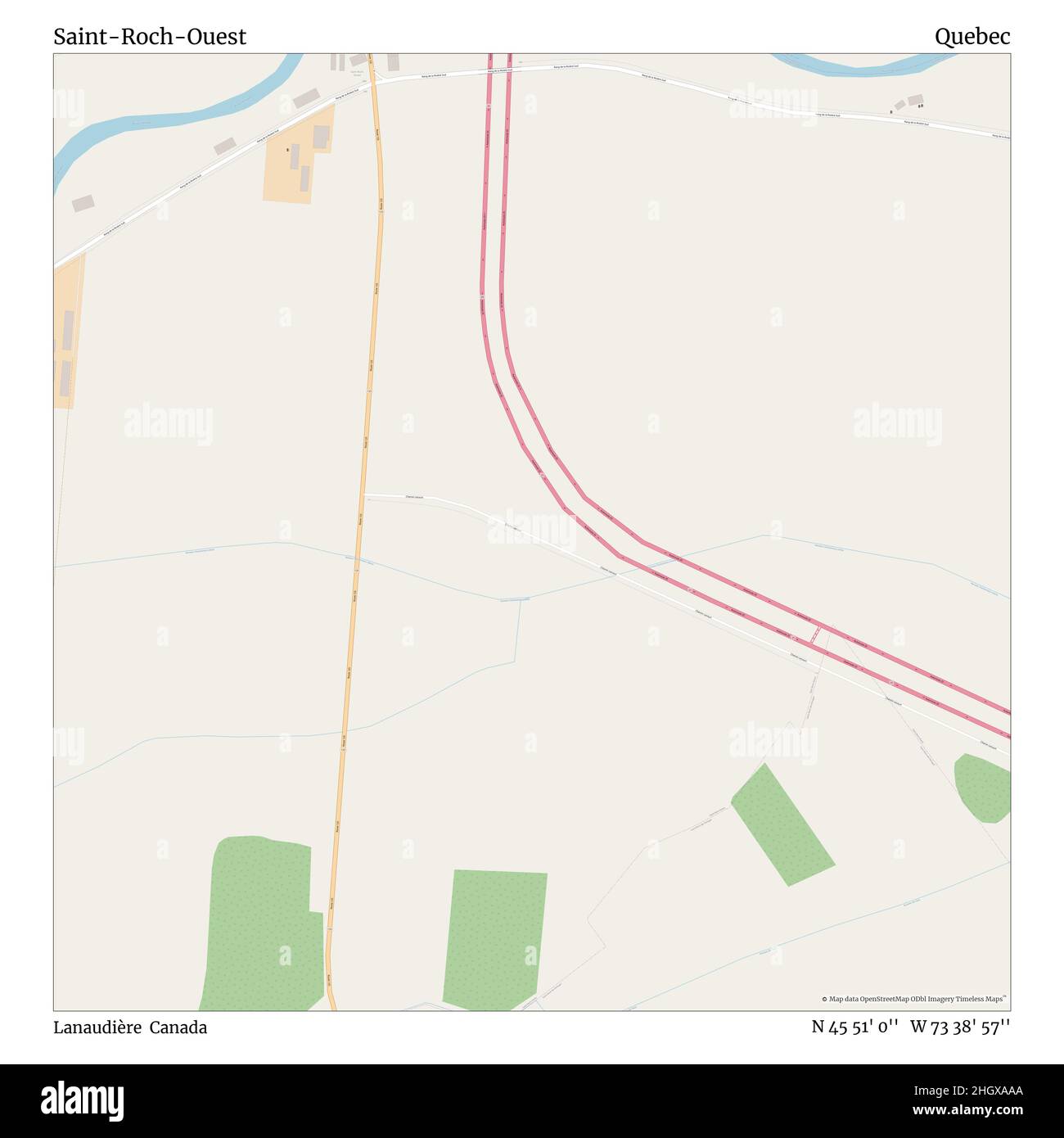 Saint-Roch-Ouest, Lanaudière, Canada, Quebec, N 45 51' 0'', W 73 38' 57 ...