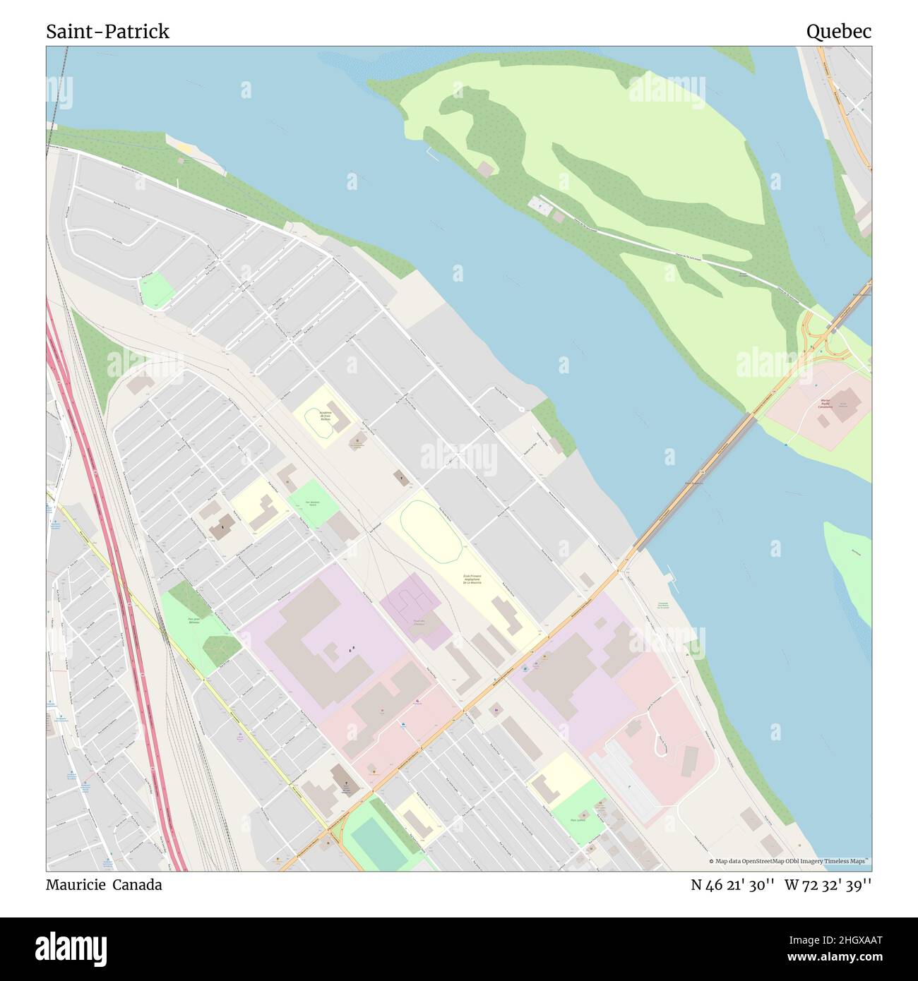 Saint-Patrick, Mauricie, Canada, Quebec, N 46 21' 30'', W 72 32' 39 ...