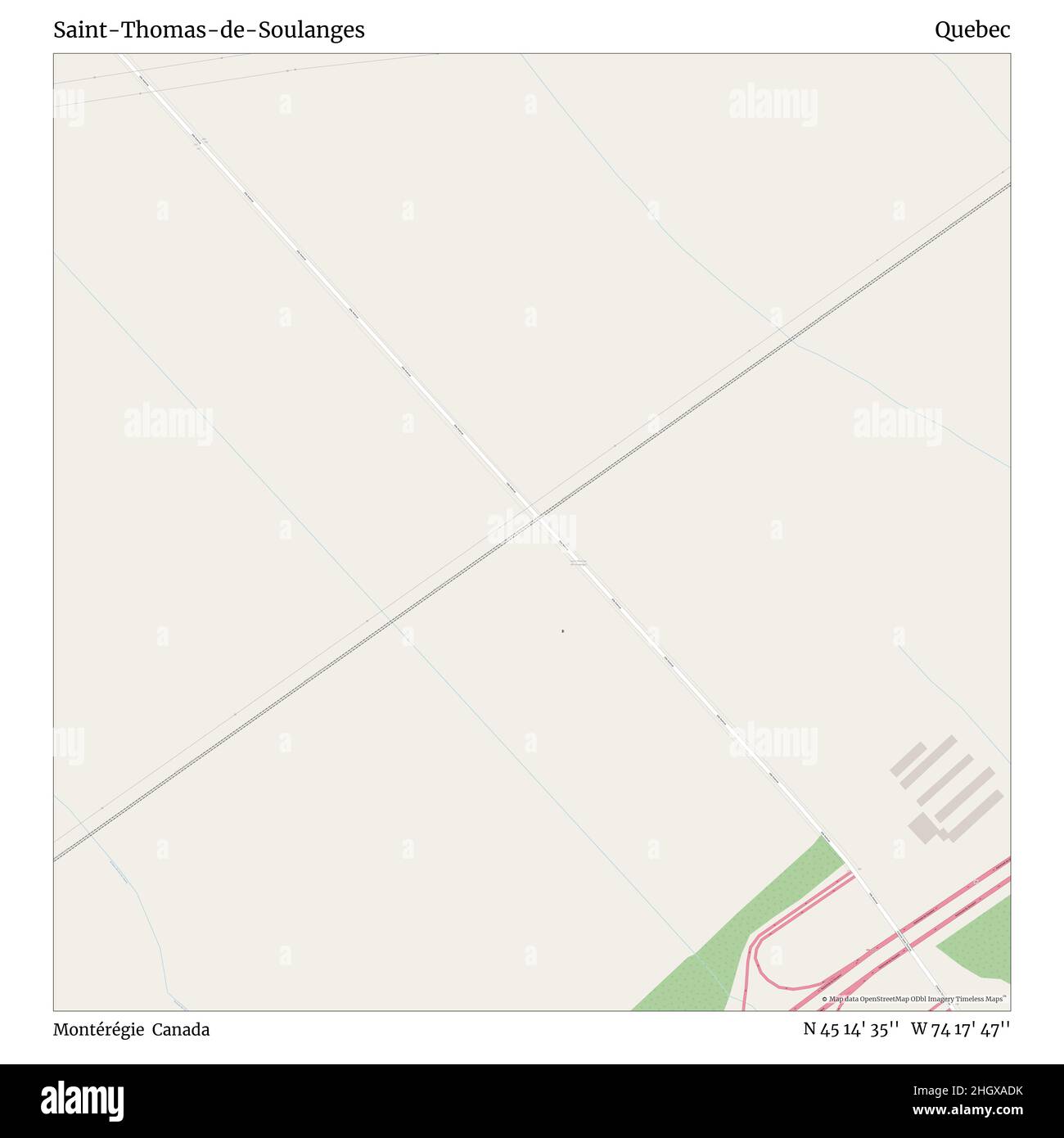 Saint thomas road map hi-res stock photography and images - Alamy