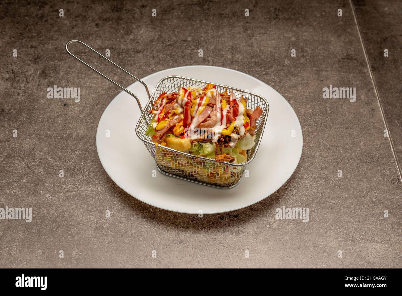 Crazy potatoes are a kind of fast food that consists of fries of any ...