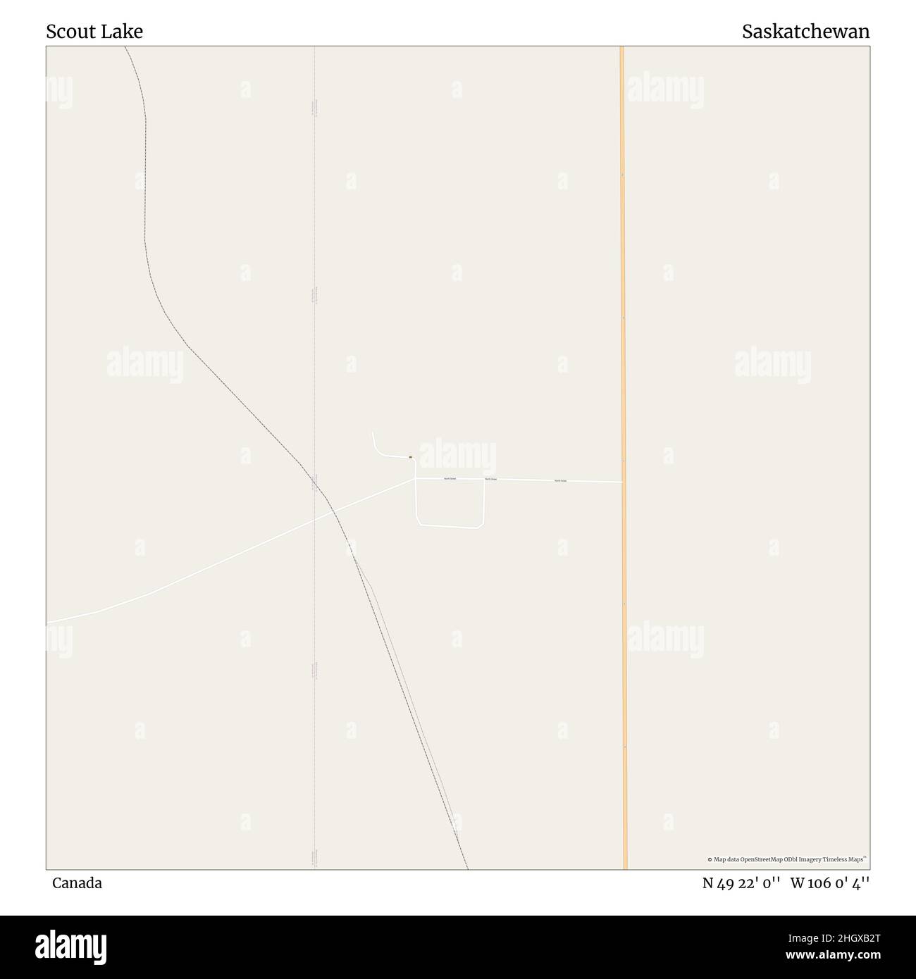 Map of scout lake Cut Out Stock Images & Pictures - Alamy