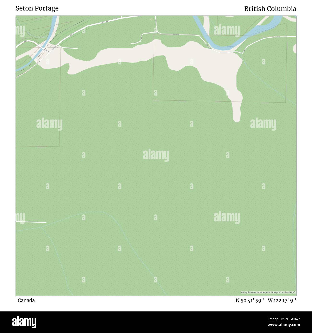 Seton Portage, Canada, British Columbia, N 50 41' 59'', W 122 17' 9 ...