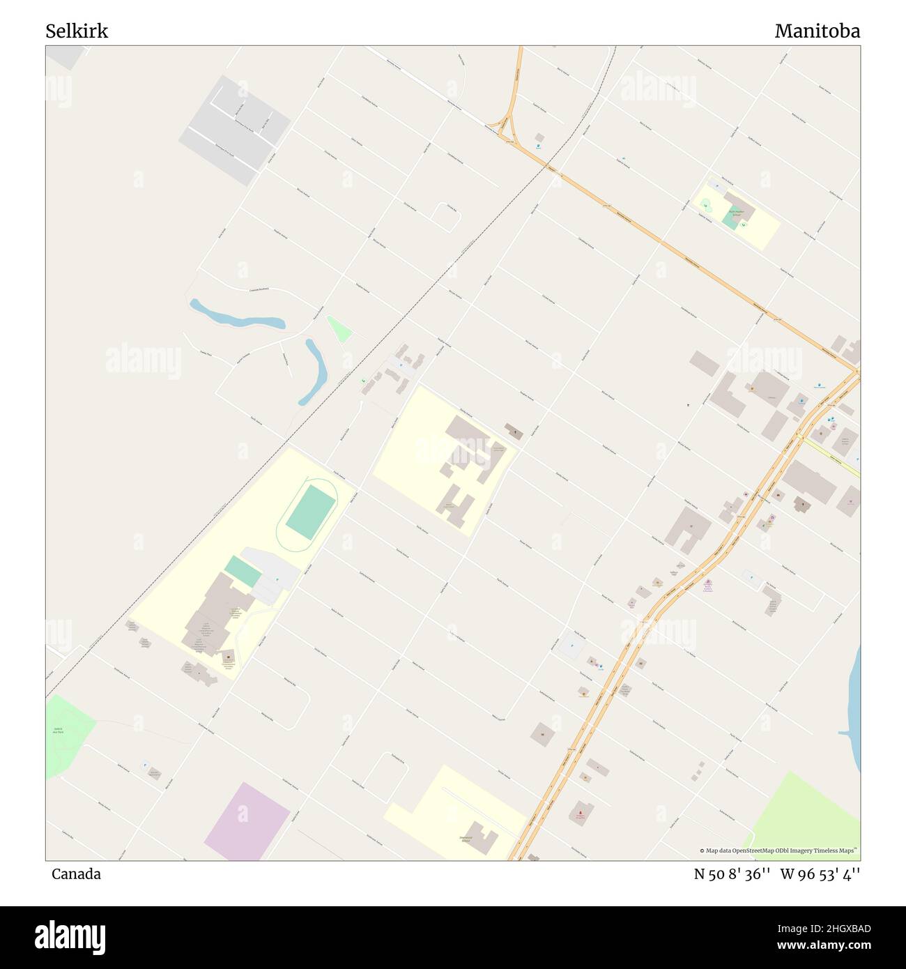 Map of selkirk Cut Out Stock Images & Pictures - Alamy