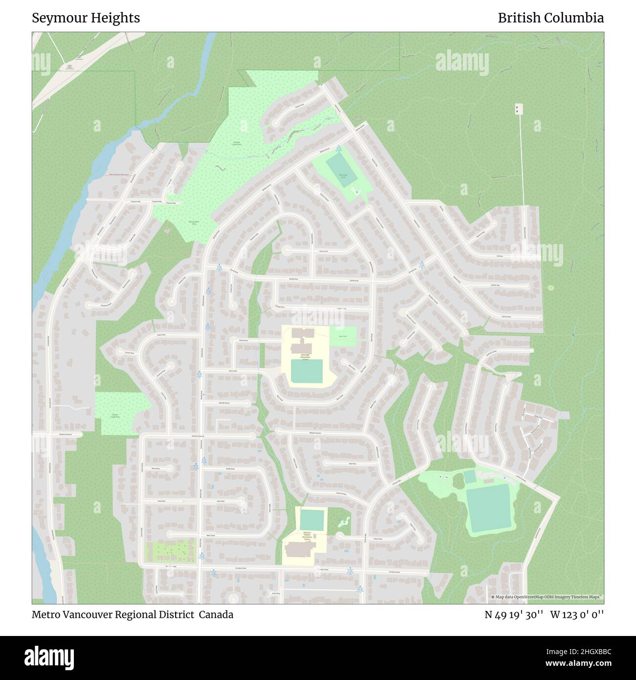 Map of seymour hi-res stock photography and images - Alamy