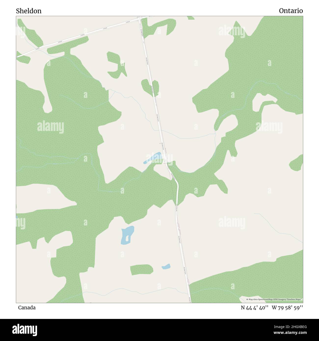 Map of sheldon Cut Out Stock Images & Pictures - Alamy