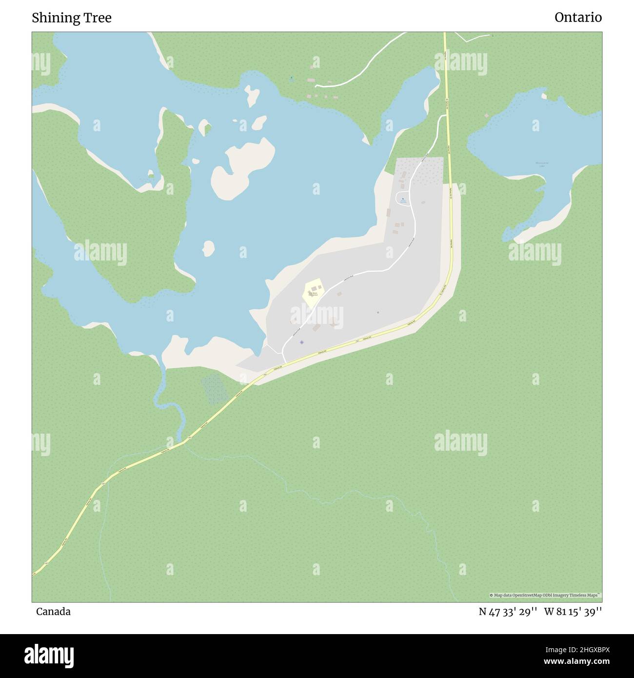 Tree maps hi-res stock photography and images - Alamy