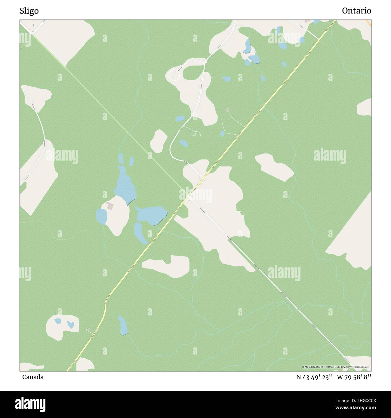 Map of sligo Cut Out Stock Images & Pictures - Alamy