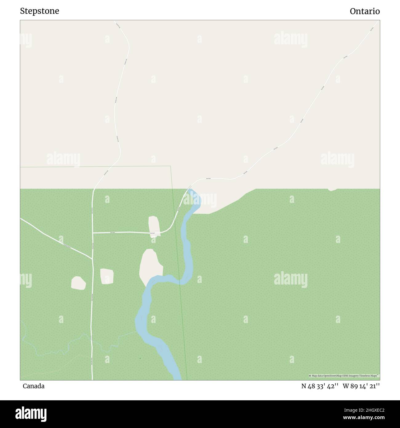 Ontario maps hi-res stock photography and images - Alamy