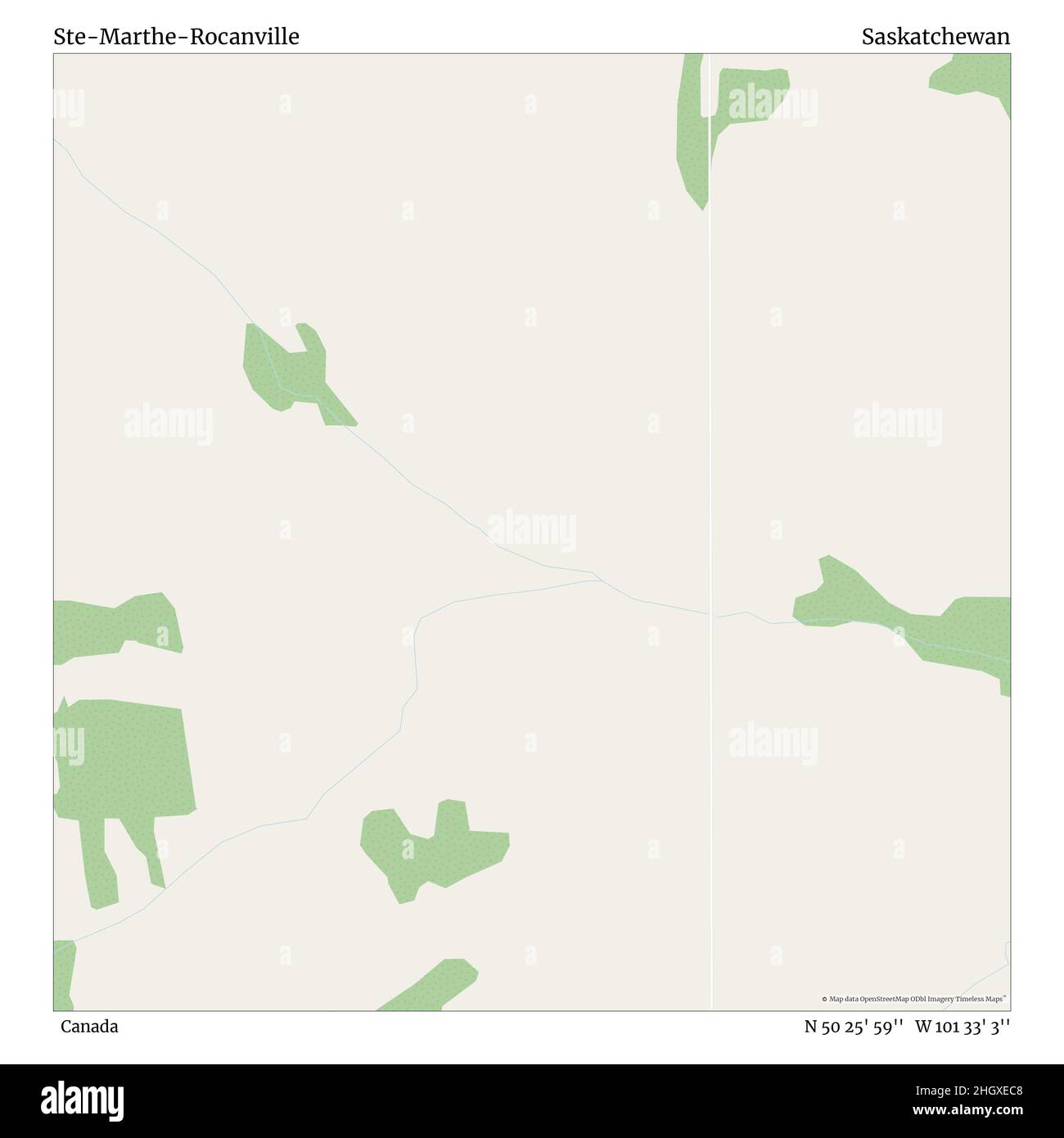Map of rocanville hi-res stock photography and images - Alamy