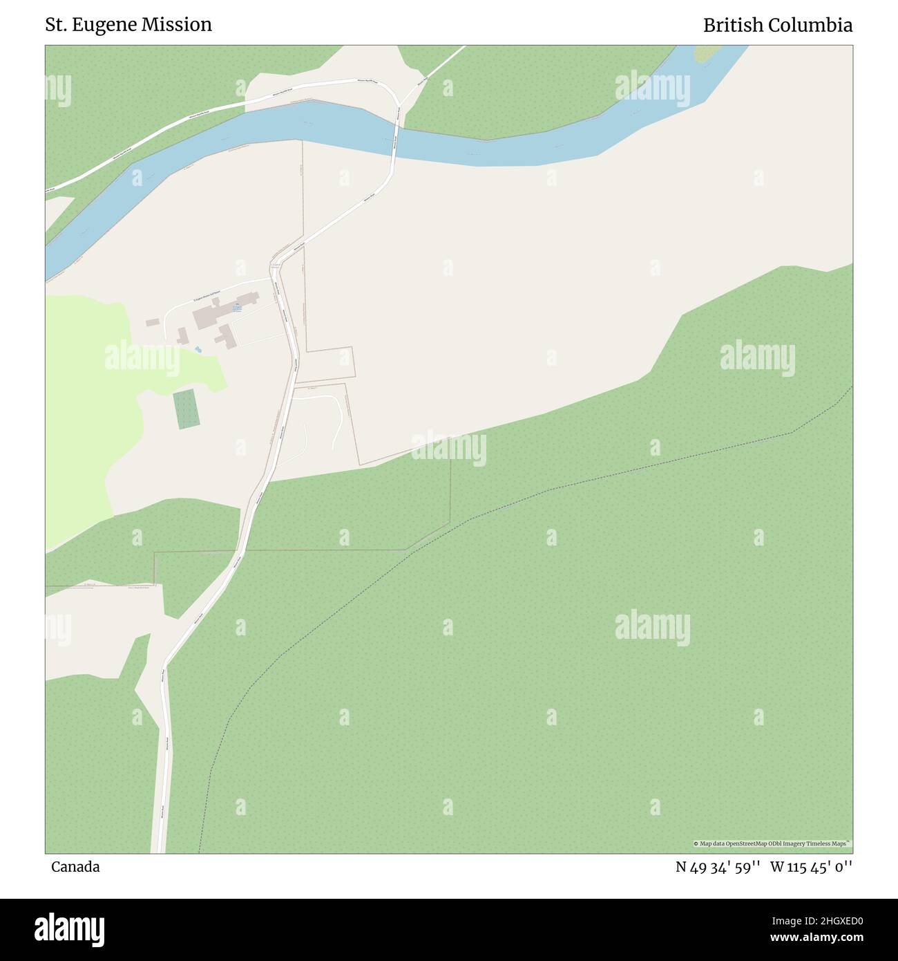 Mission british columbia map hi-res stock photography and images - Alamy