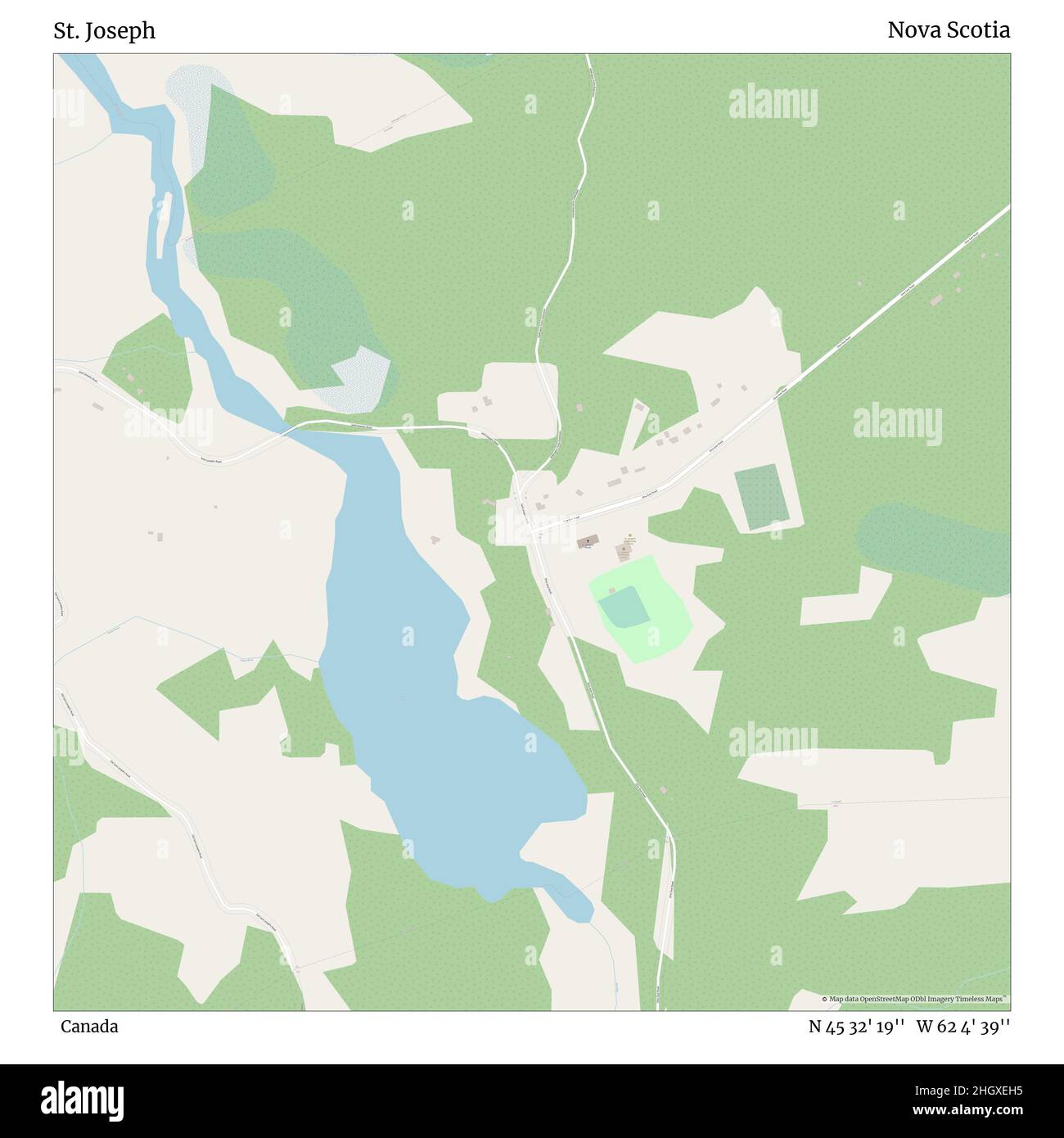 Map of st joseph hi-res stock photography and images - Alamy