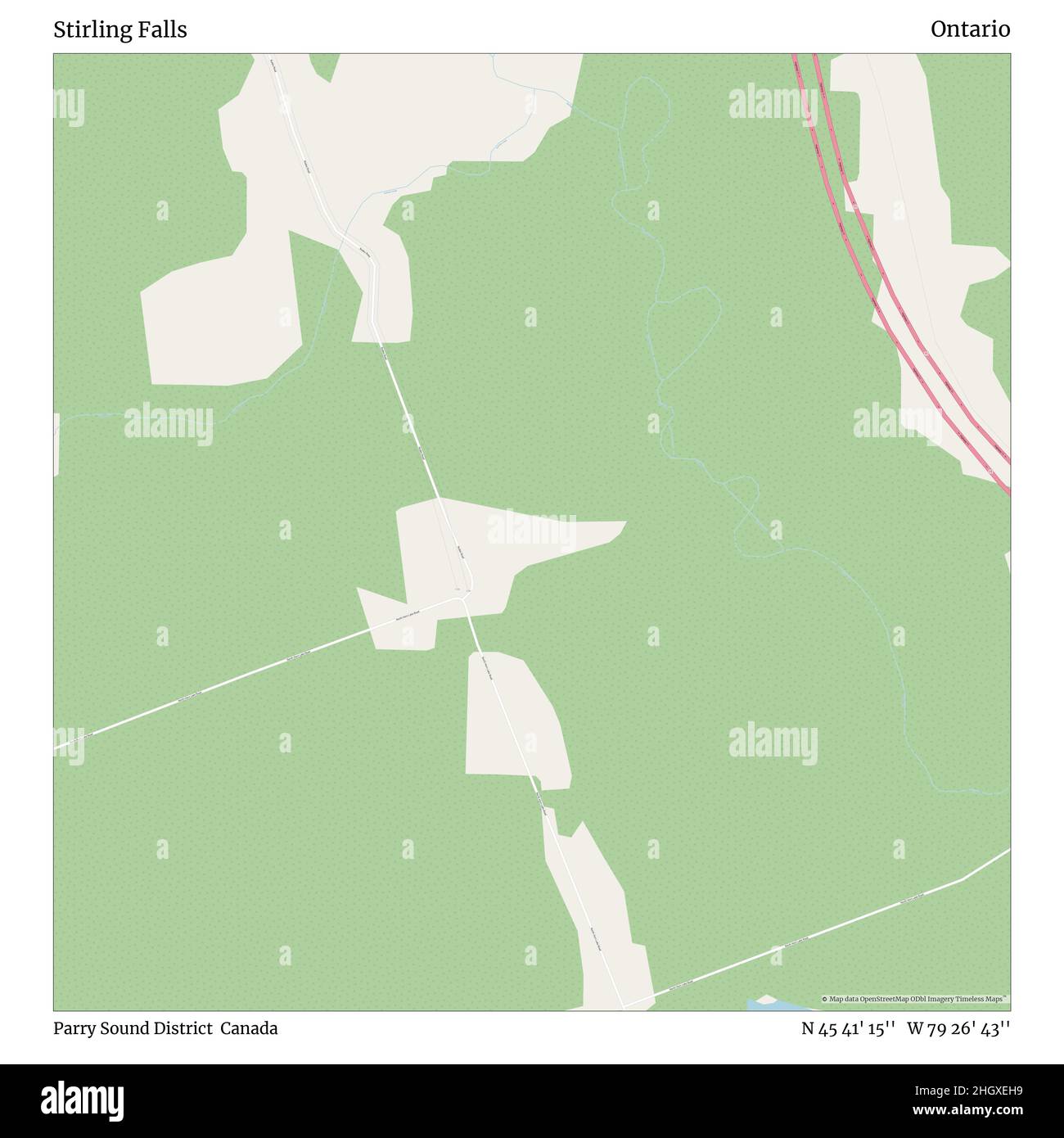 Stirling falls Cut Out Stock Images & Pictures - Alamy
