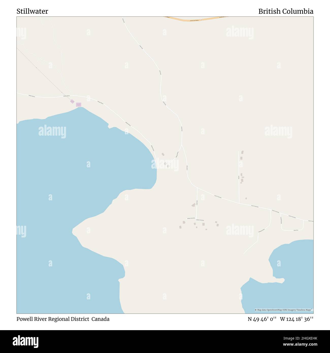 Map of powell hi-res stock photography and images - Alamy