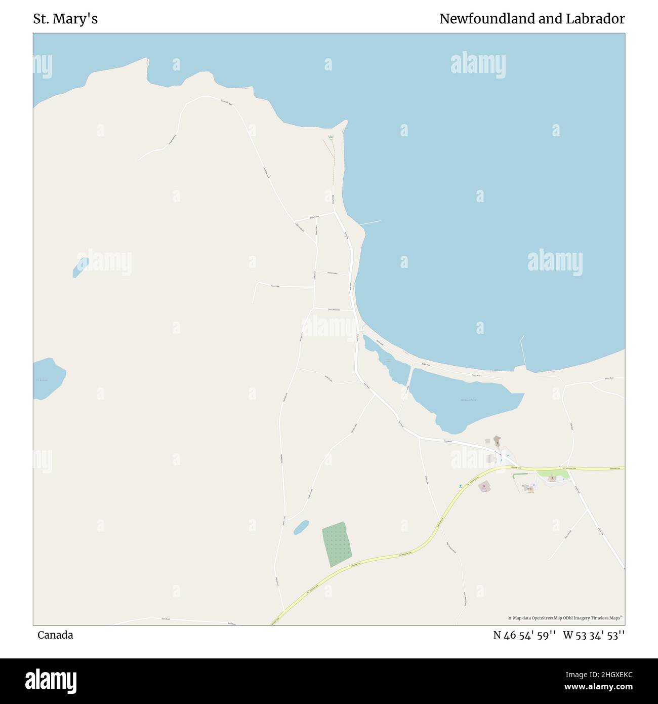 Map of st marys hi-res stock photography and images - Alamy