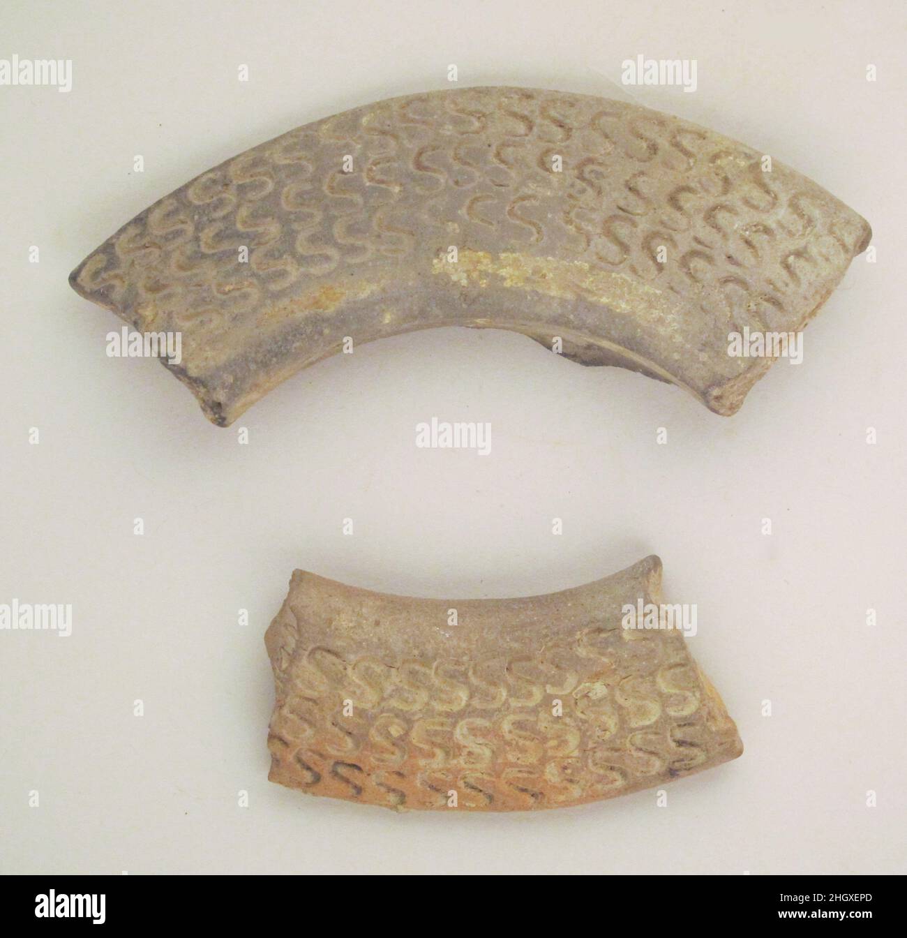 Vase fragments Incised decoration.. Vase fragments. Terracotta. Vases ...