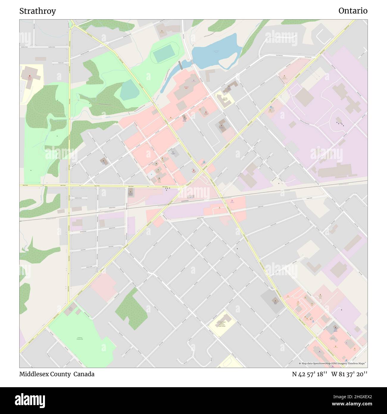 Strathroy ontario Cut Out Stock Images & Pictures - Alamy