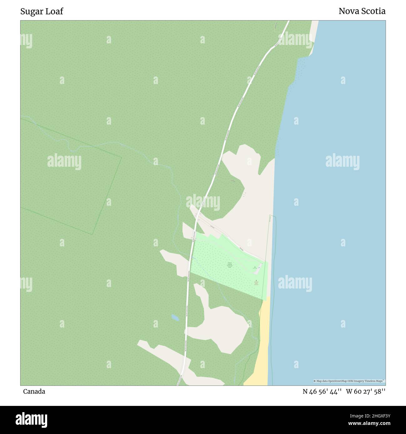 Map of sugar city hi-res stock photography and images - Alamy