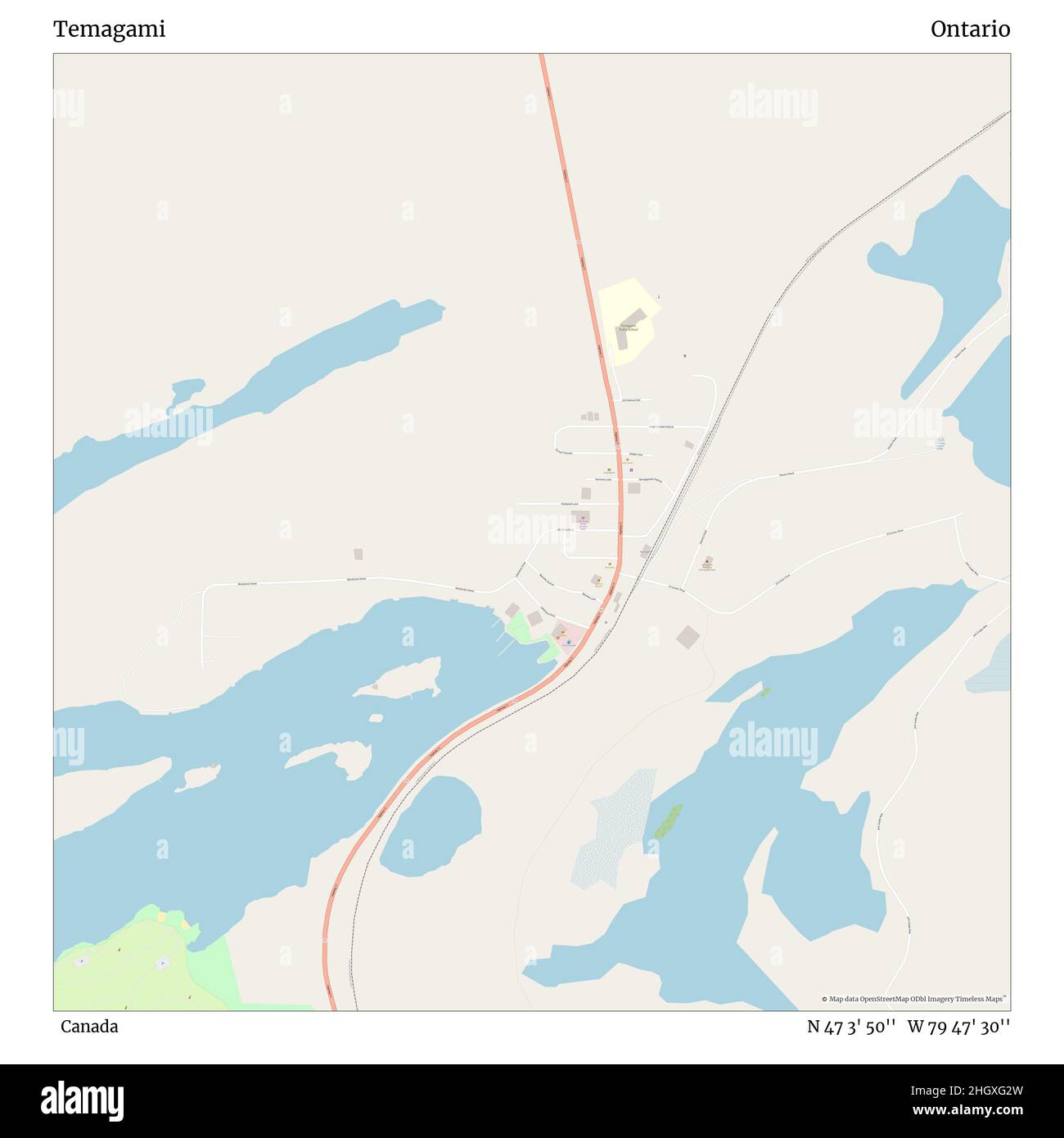 Temagami Cut Out Stock Images & Pictures - Alamy