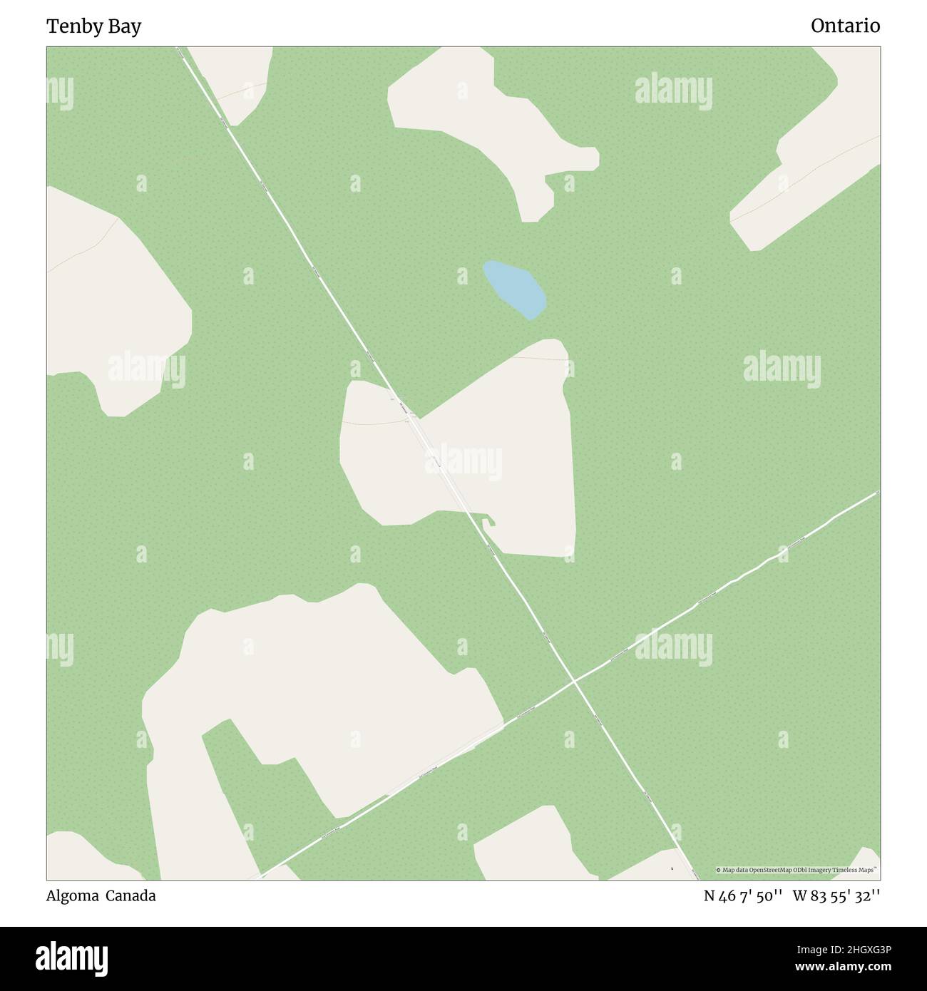 Map of tenby hi-res stock photography and images - Alamy