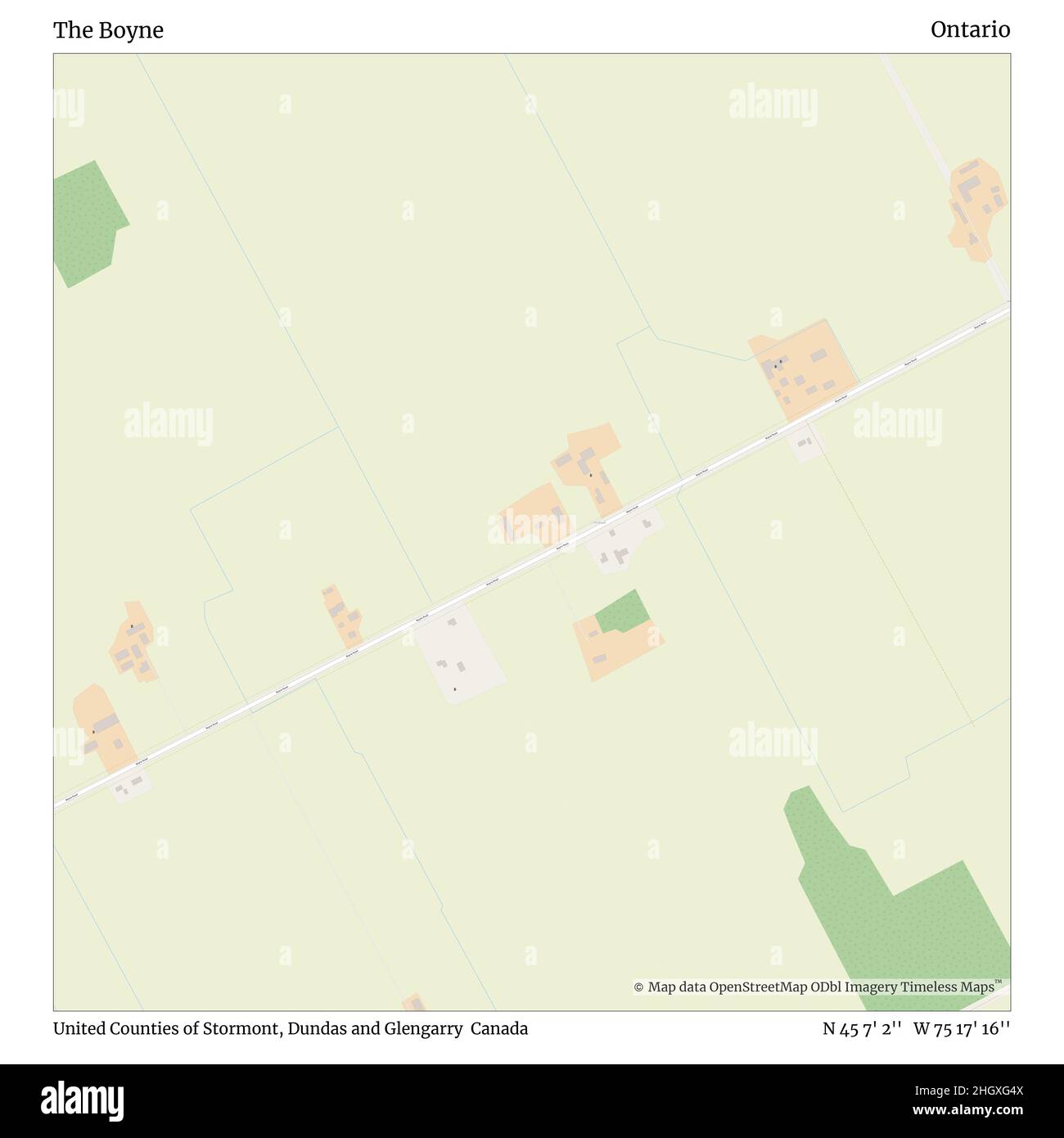 Map of boyne city hi-res stock photography and images - Alamy