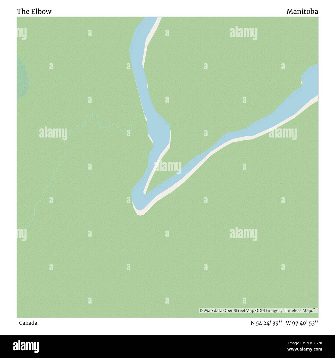 Map of elbow hi-res stock photography and images - Alamy