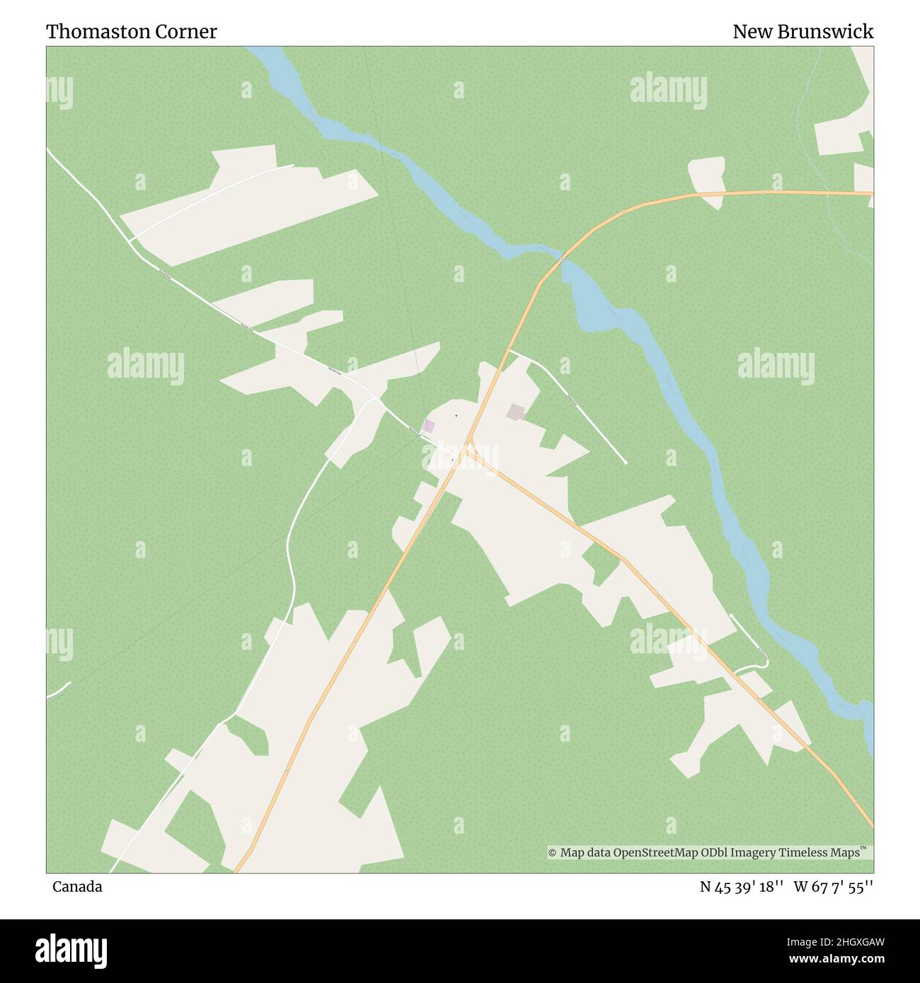 Map of thomaston Cut Out Stock Images & Pictures - Alamy