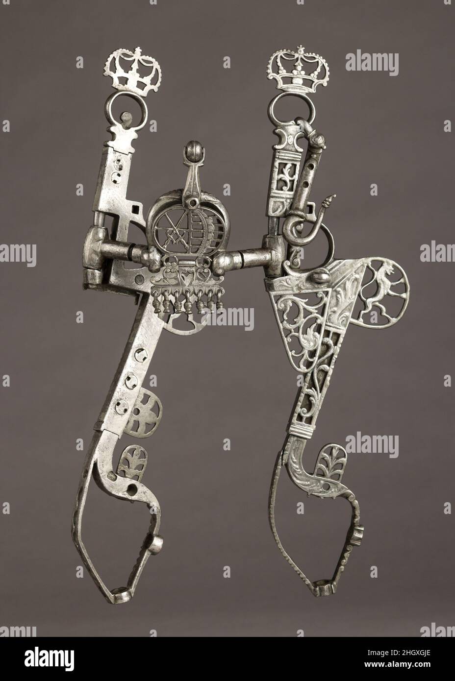 Curb Bit early 17th century German, Saxony This type of bit is called a ...