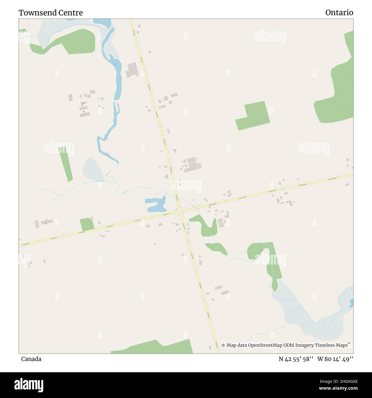 Map of townsend hi-res stock photography and images - Alamy