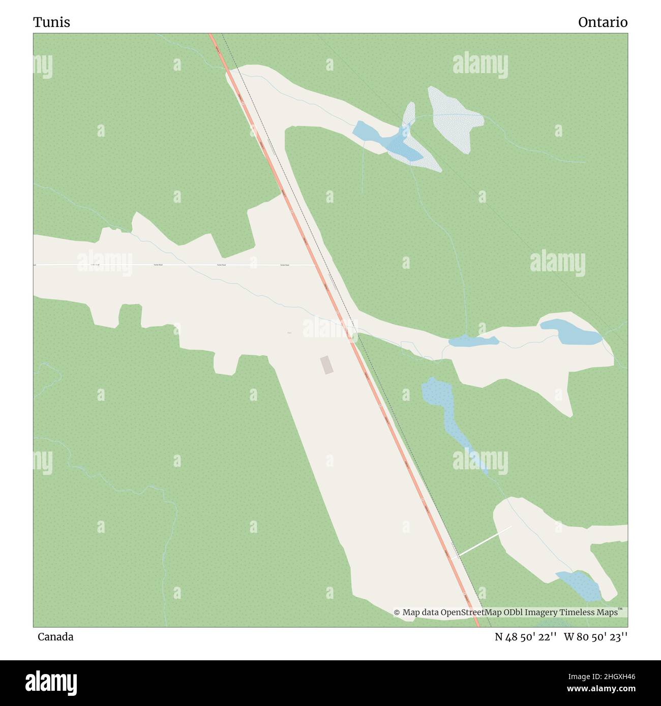 Tunis map hi-res stock photography and images - Alamy