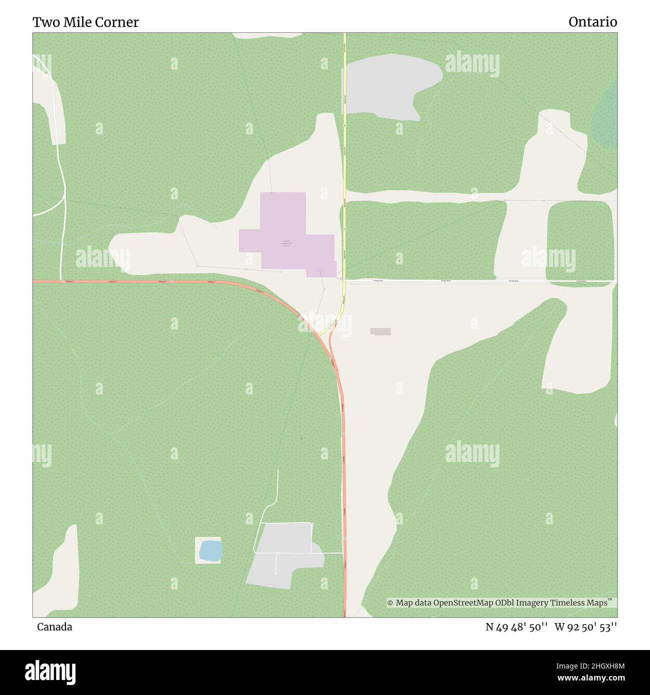 Two mile corner hi-res stock photography and images - Alamy