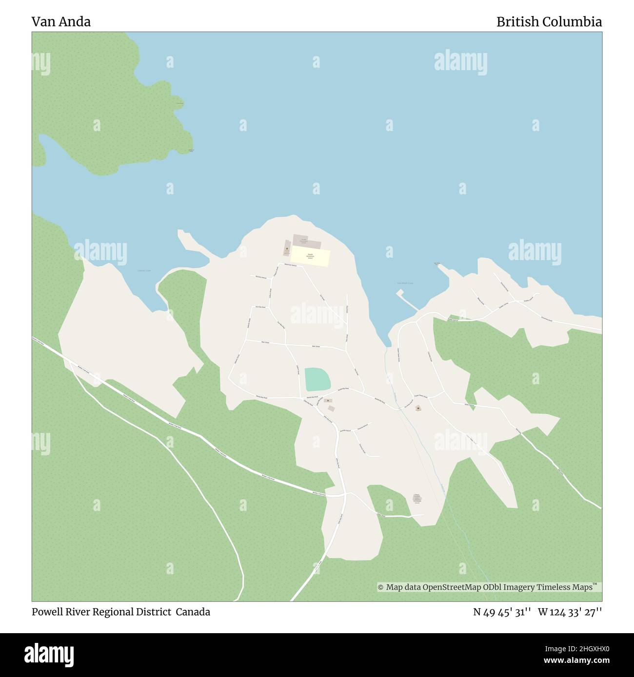 Powell river british columbia Cut Out Stock Images & Pictures - Alamy