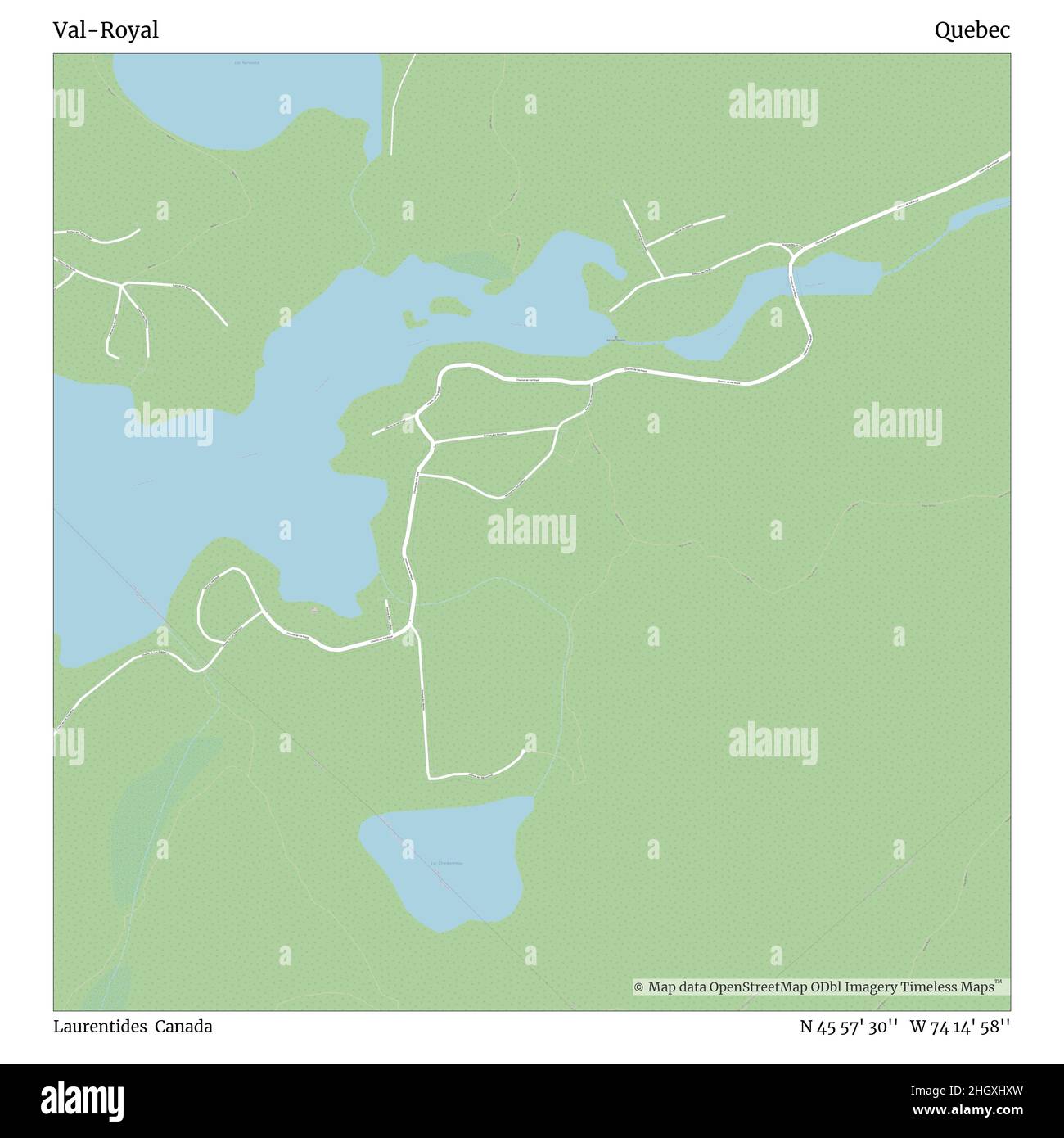 Val-Royal, Laurentides, Canada, Quebec, N 45 57' 30'', W 74 14' 58 ...