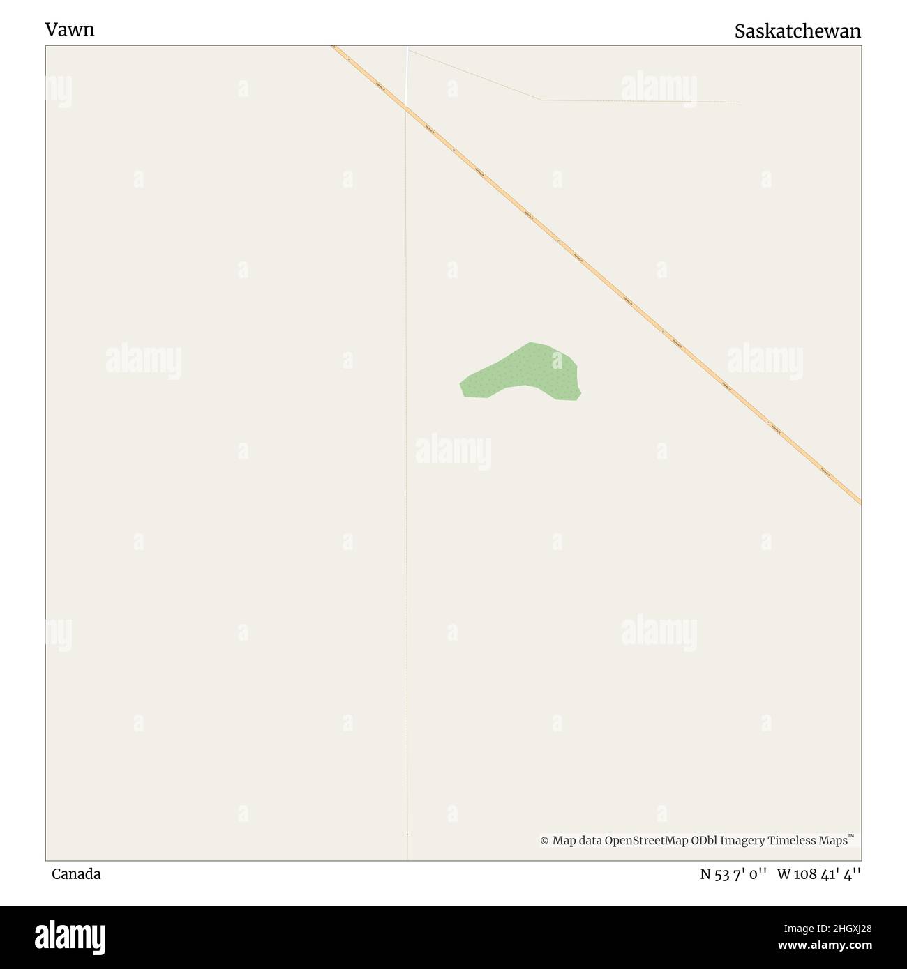 Map of vawn saskatchewan hi-res stock photography and images - Alamy