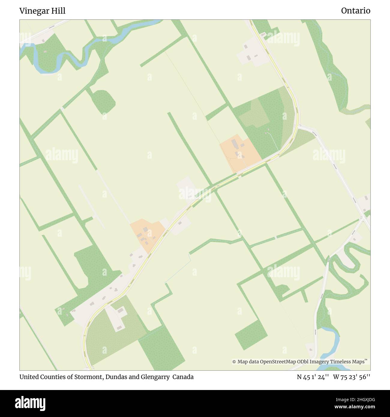 Vinegar Hill, United Counties of Stormont, Dundas and Glengarry, Canada ...