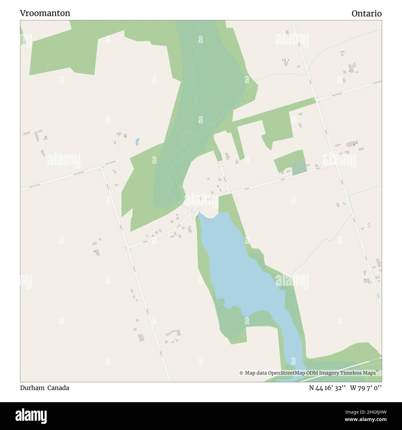 Map of durham ontario hi-res stock photography and images - Alamy