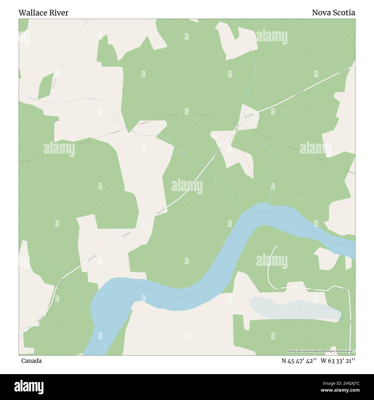 Map of wallace Cut Out Stock Images & Pictures - Alamy