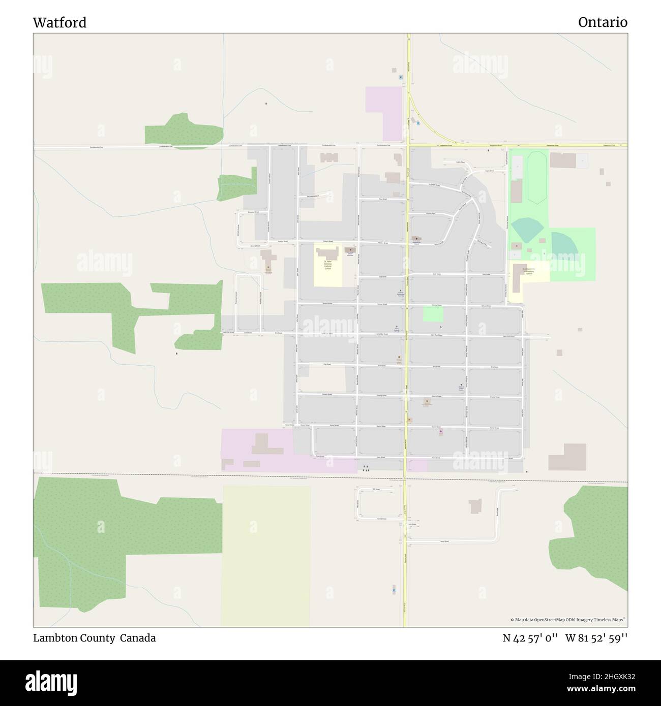 Watford Ontario Map Hi res Stock Photography And Images Alamy watford-ontario-map-hi-res-stock-photography-and-images-alamy