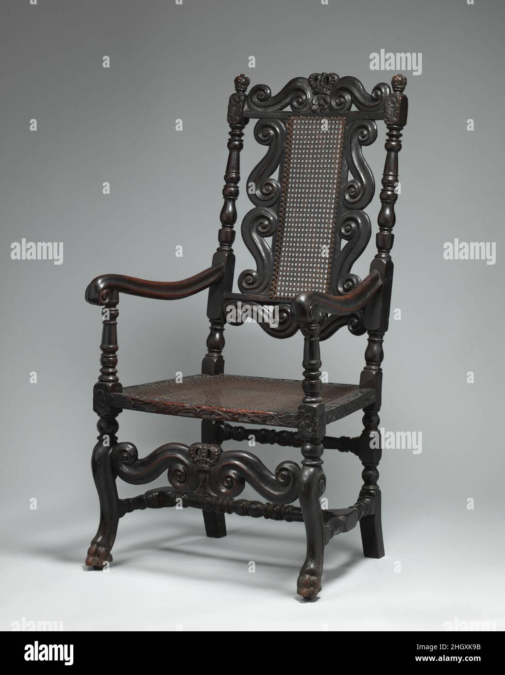 Armchair third quarter 17th century British. Armchair. British. third ...