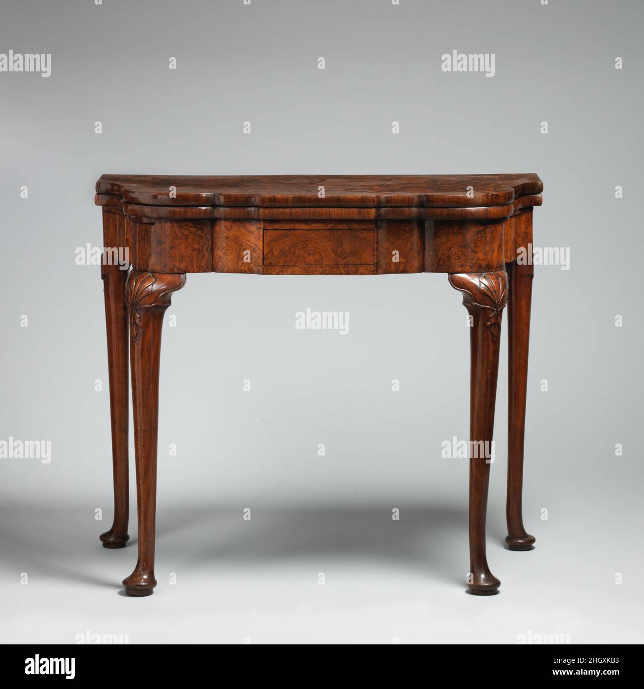 Card table ca. 1725 Dutch. Card table. Dutch. ca. 1725. Walnut, burr ...