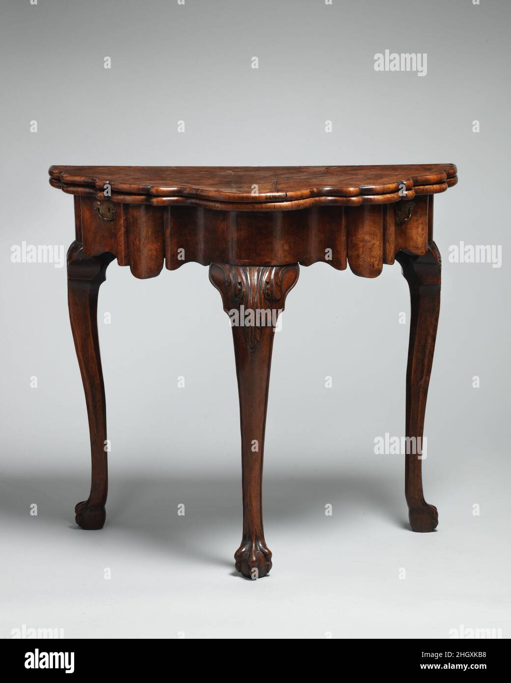 Card table ca. 1725 Dutch. Card table. Dutch. ca. 1725. Walnut, brass ...