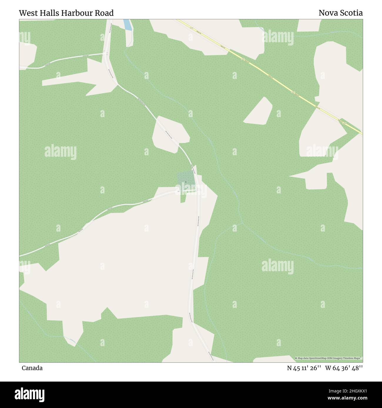 West halls harbour road hi-res stock photography and images - Alamy