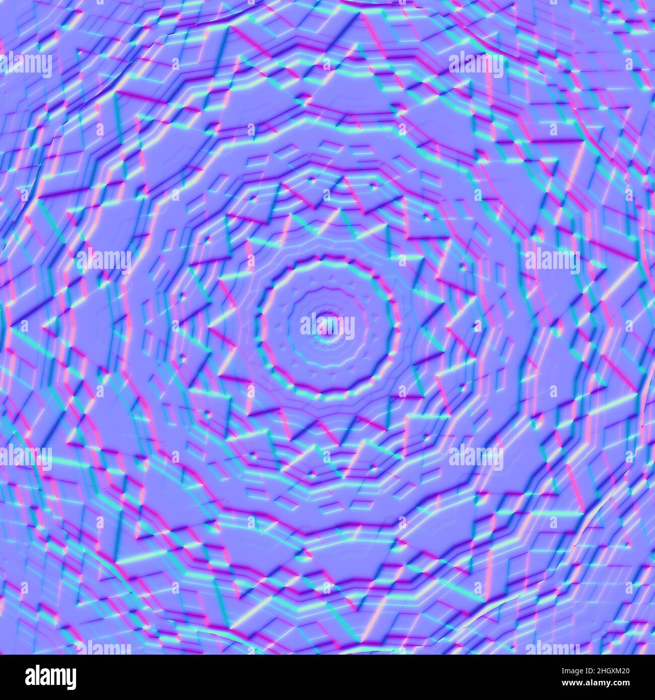 Geometric normal map hi-res stock photography and images - Alamy